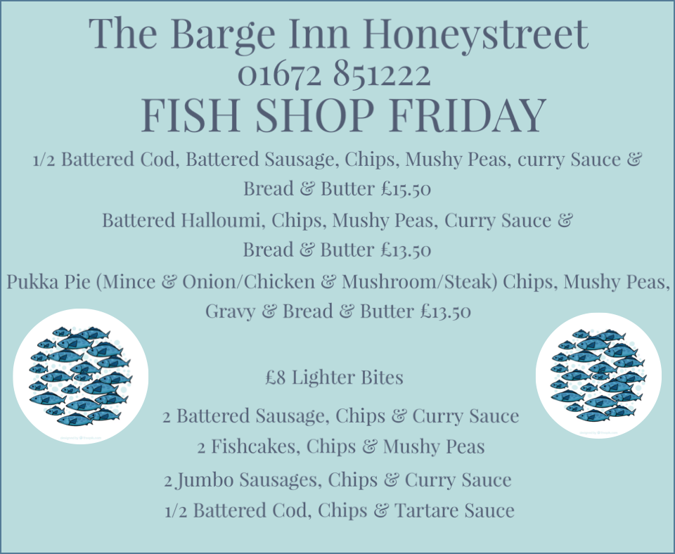 Food & Drink – The Barge Inn – Honeystreet